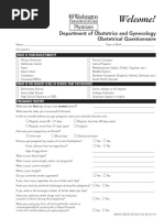 Ob History Form Sss | PDF | Childbirth | Pregnancy