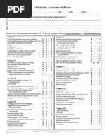 Global Assessment (PG-SGA) : Scored Patient-Generated Subjective | PDF ...