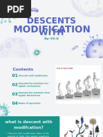 Evolution and Origin of Biodiversity Patterns of Descent With ...
