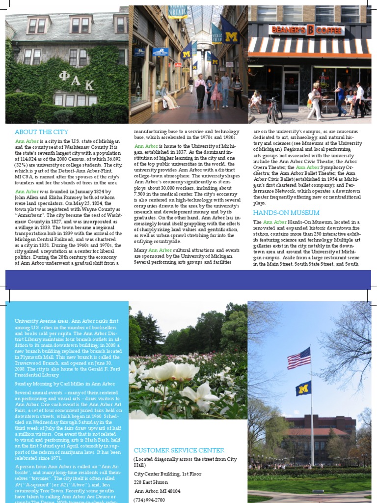 Week9 Lab | PDF | University Of Michigan | Museum