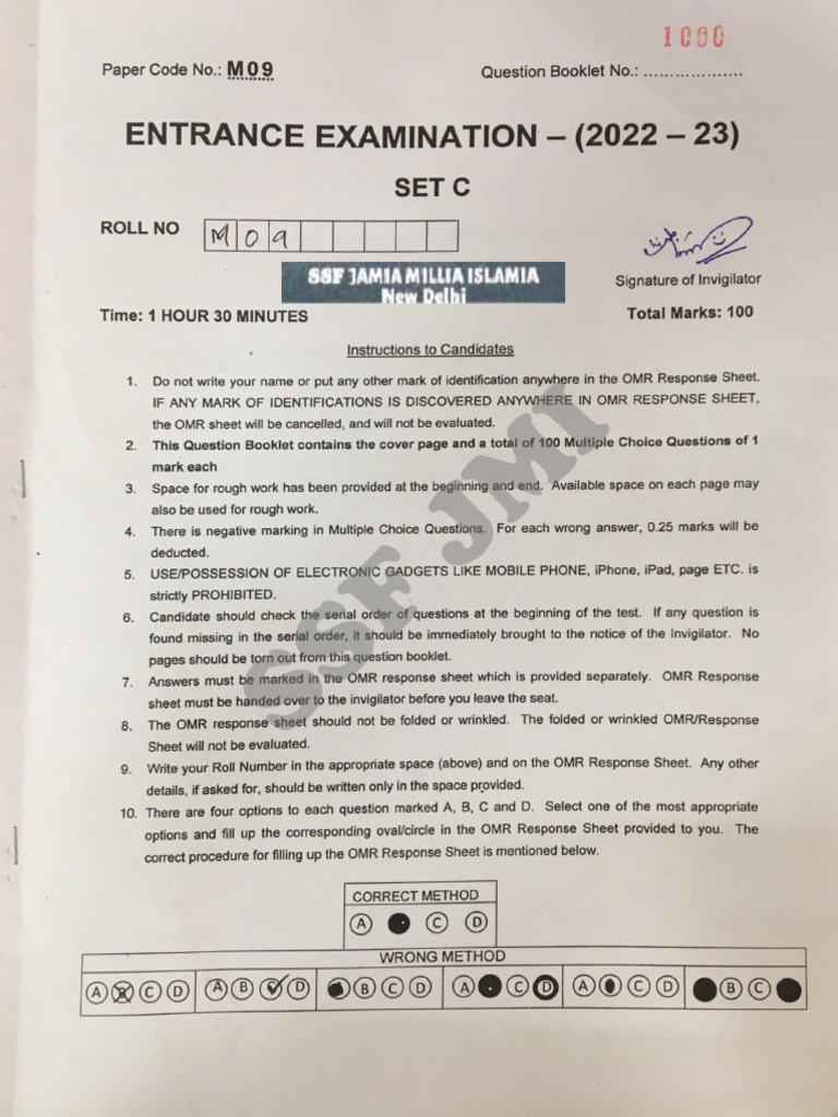 MA Pol Science 2022_SSF JMI | PDF