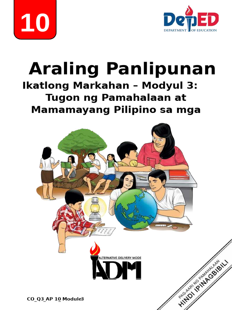 Ap10 q3 Modyul3 Final | PDF