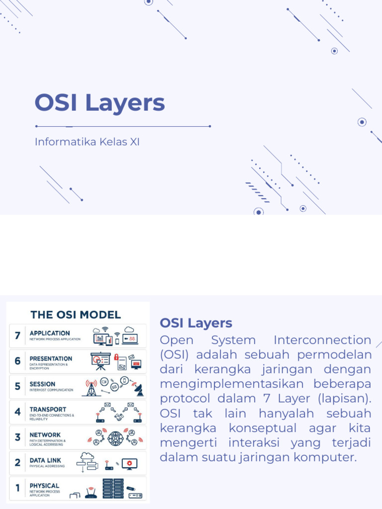 Pemahaman Lapisan OSI dalam Jaringan | PDF