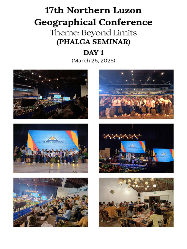 Phalga Seminar 2025 Schedule | PDF