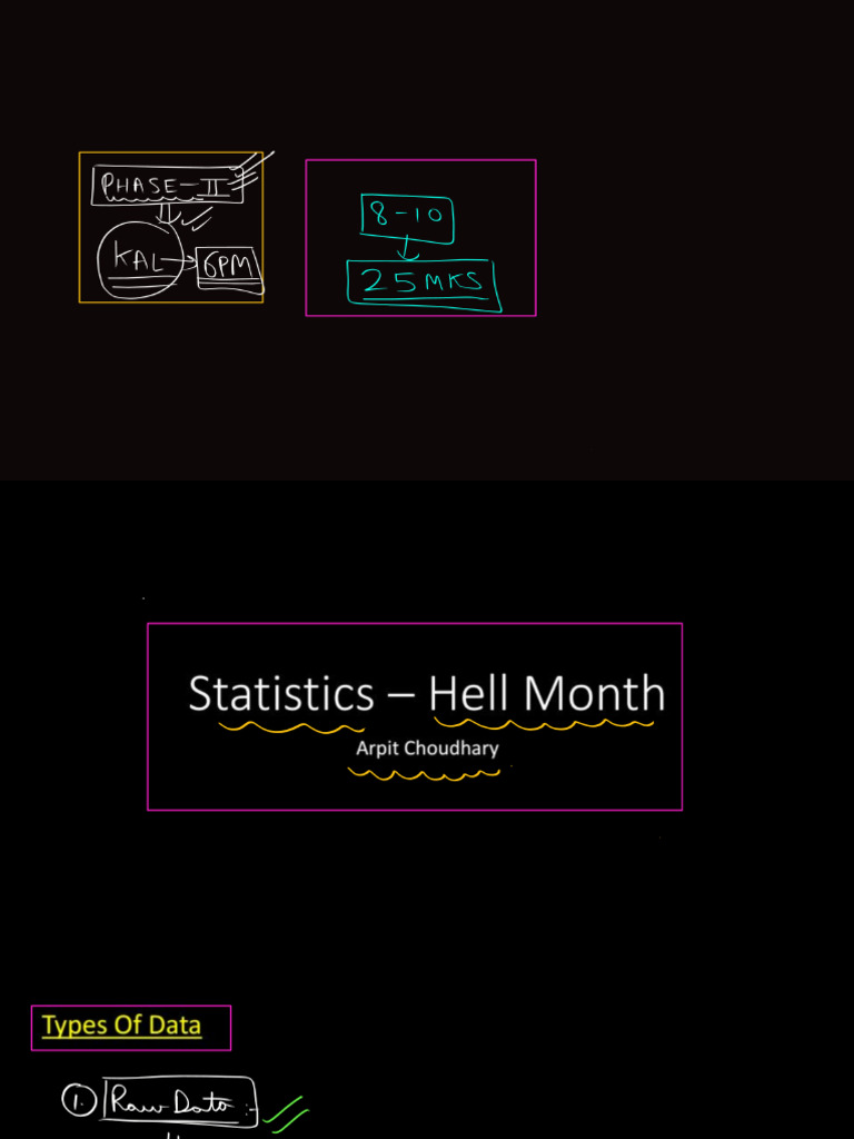 Statistics - Hell Month | PDF
