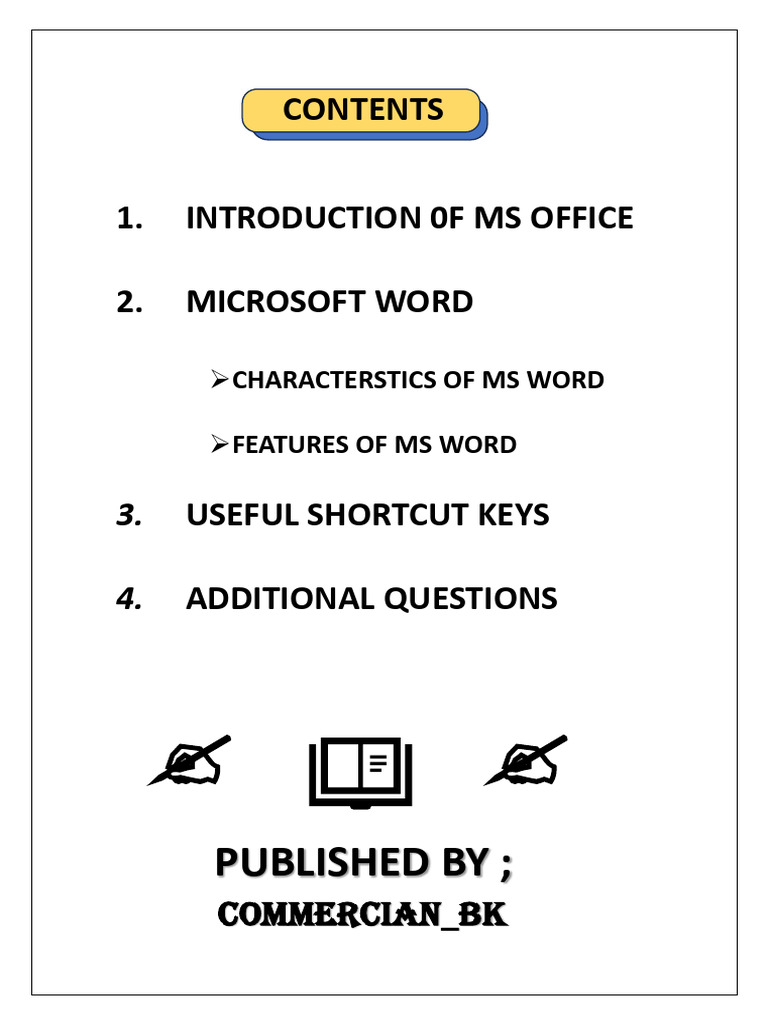 What Is Ms Office - Merged | PDF | Microsoft Word | Microsoft Office
