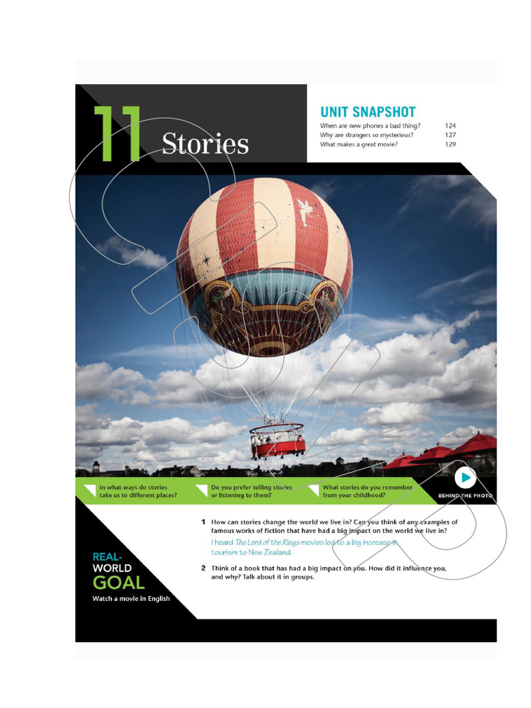 W-Level 2 Unit 11 | PDF