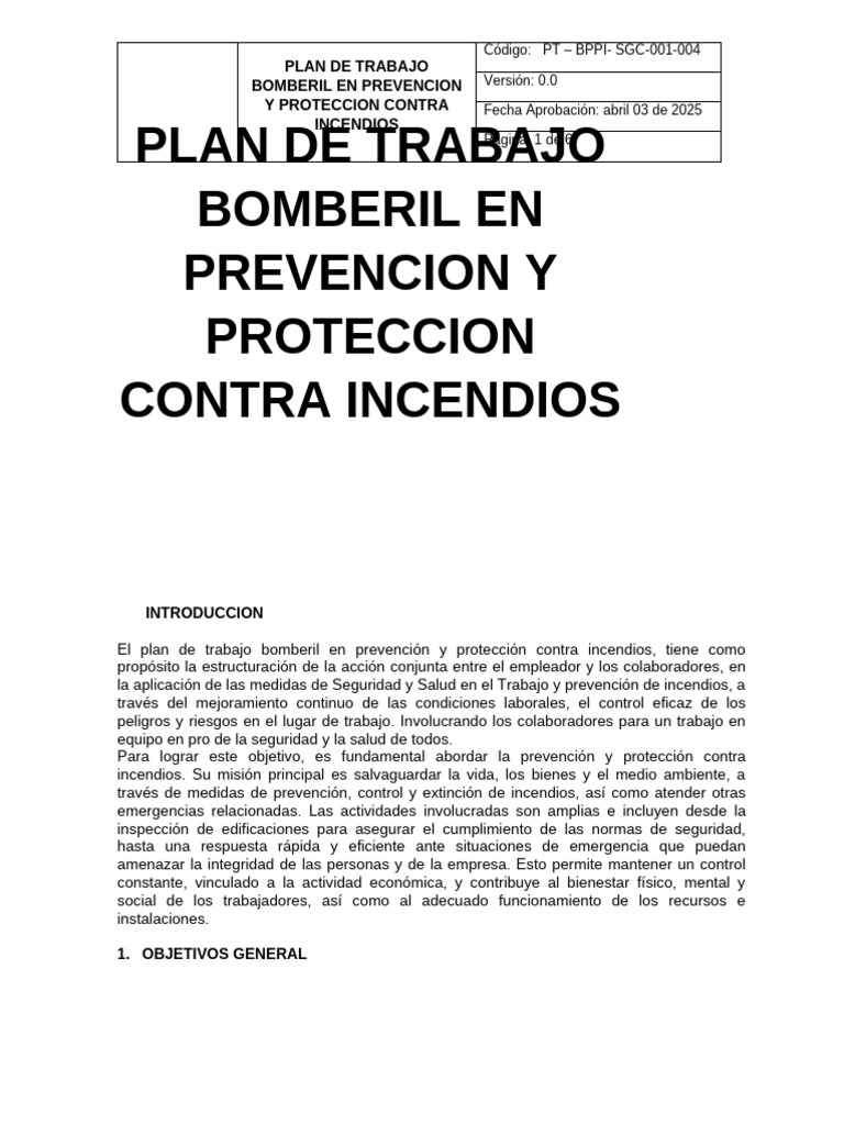 PL SST SGC 110 004 Plan de Trabajo SST | PDF | Seguridad y salud ocupacional | Valores