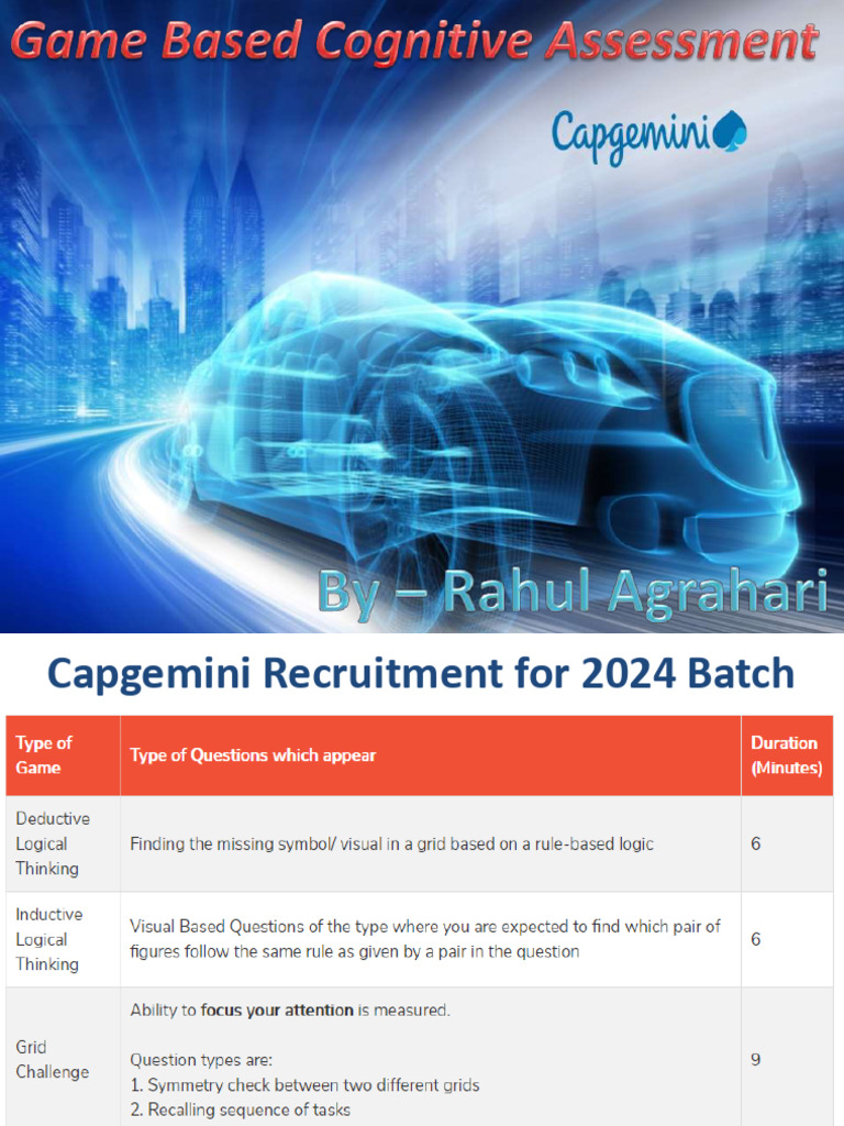 Game Based Cognitive Assessment | PDF | Elementary Geometry | Euclidean ...