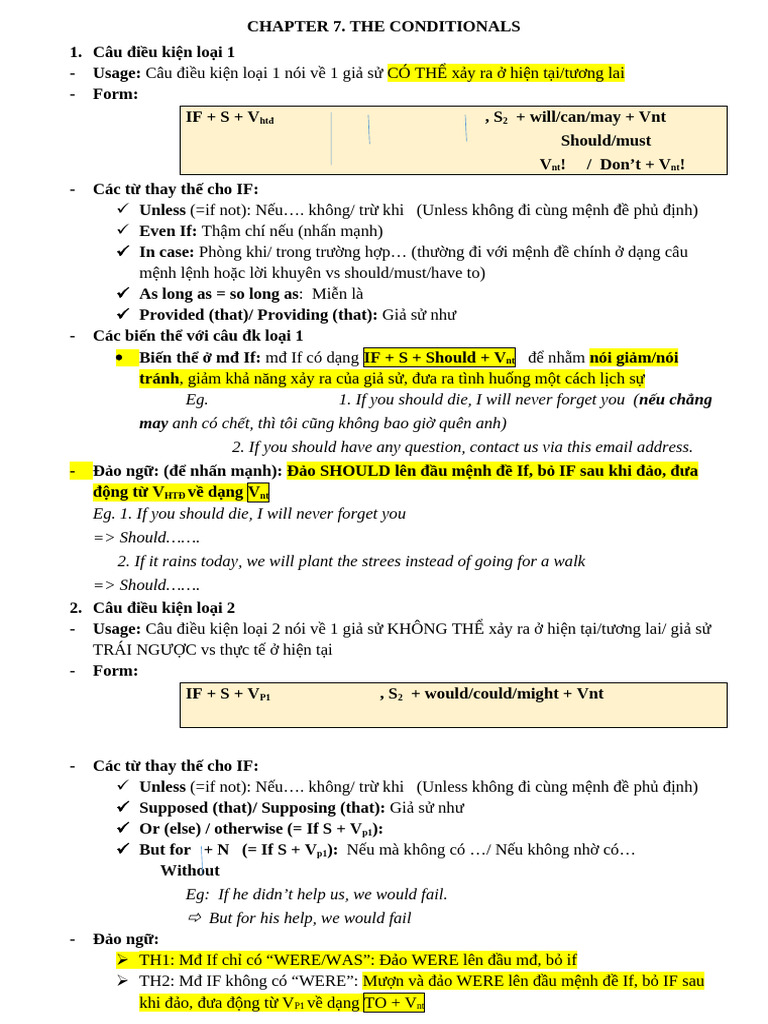 Nov13. Chap7. CONDITIONALS | PDF