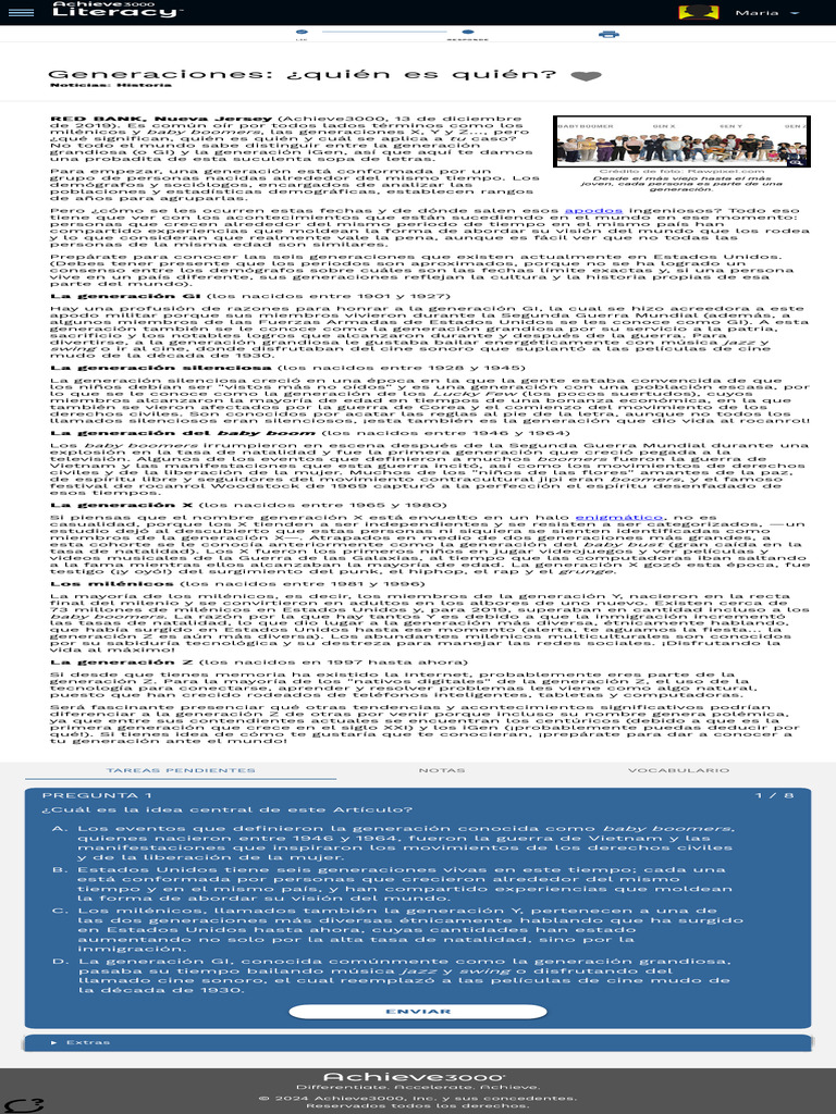 Achieve3000 Lesson | PDF | Baby Boomers