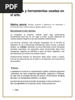 Taller de Introduccion A La Pintura y La Escultura | PDF | Escultura ...