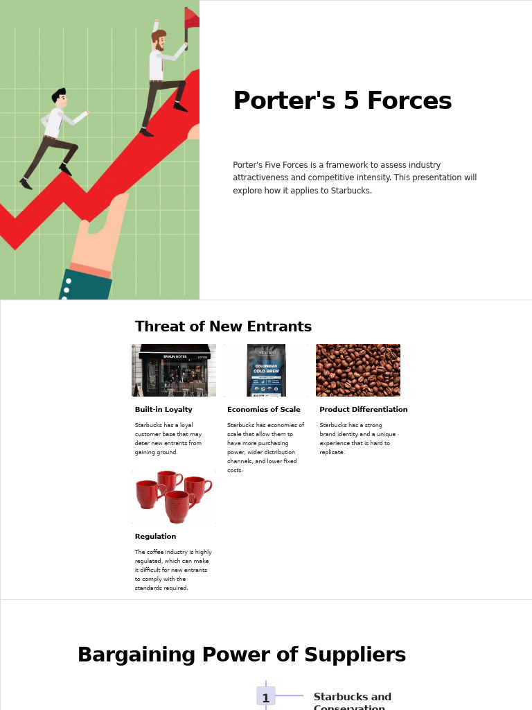 The Power of Porters 5 Forces | PDF | Starbucks | Coffee