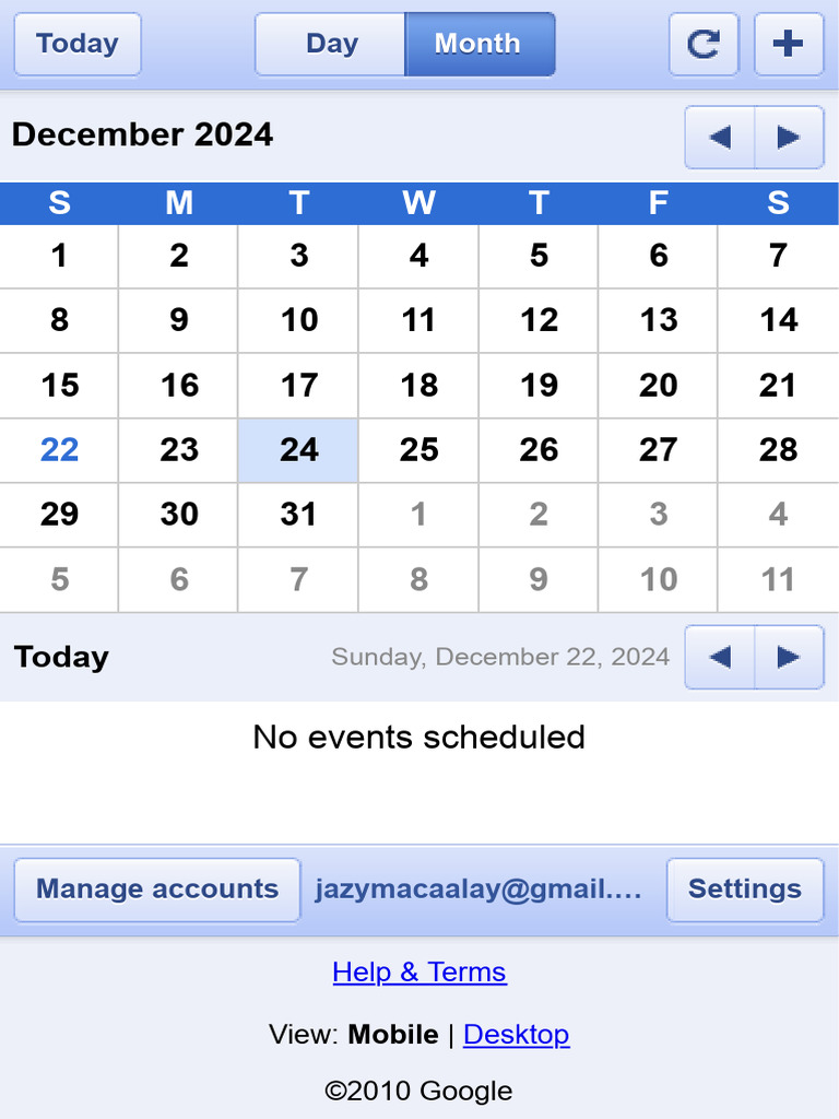 December 2024 Calendar Overview | PDF