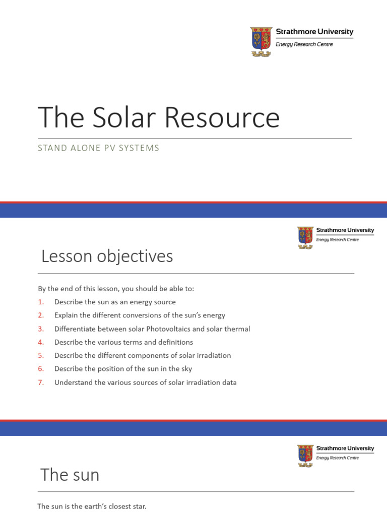 Understanding Solar Energy Systems | PDF | Solar Energy | Sun