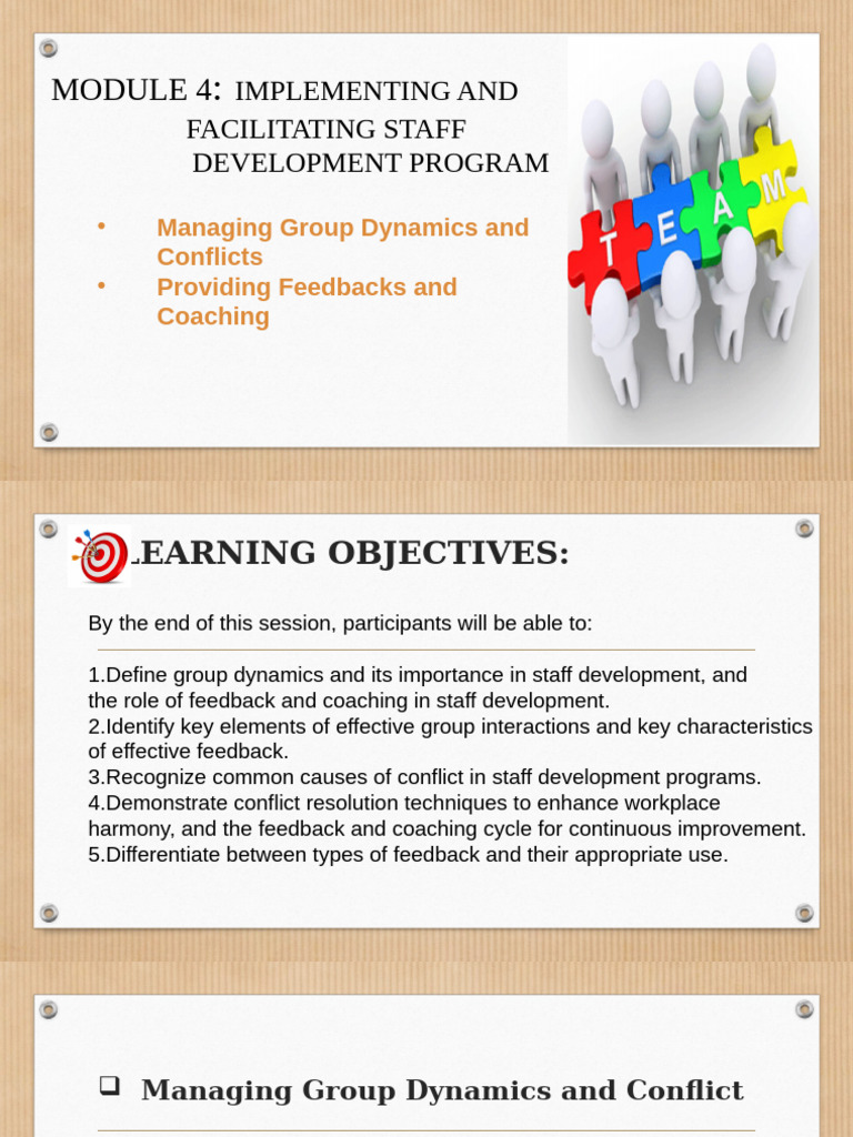 staff development program | PDF | Learning | Mentorship