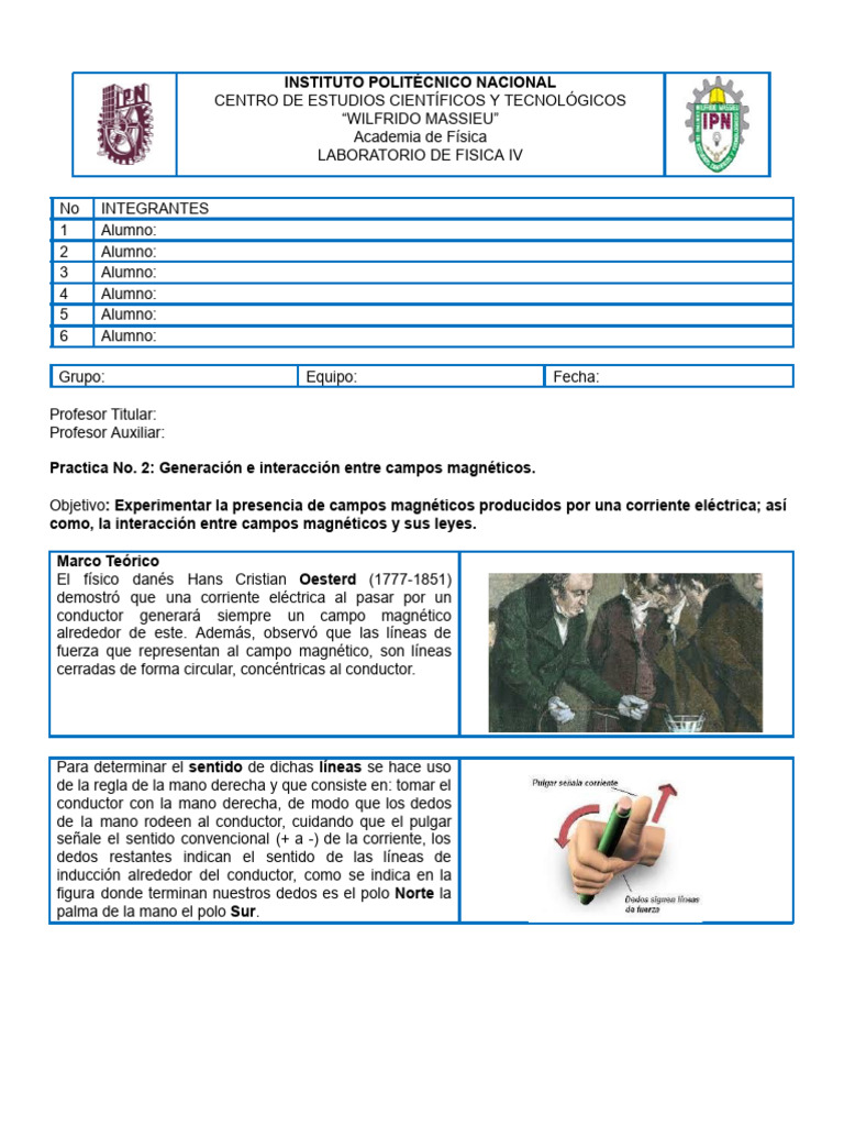 2025 Practica 2 | PDF | Inductor | Magnetismo