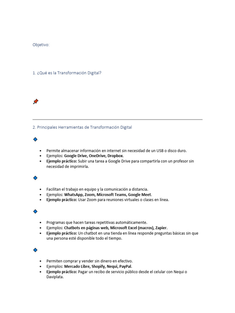 6. Herramientas de Transformación Digital | PDF