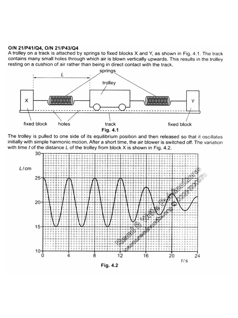 simple harmonic motion | PDF