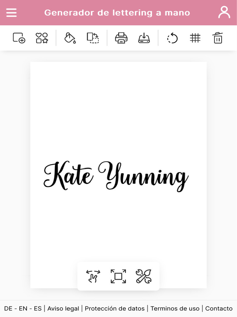 Generador de Lettering A Mano Diseñar Fuentes, Caligrafia & Lettering | PDF