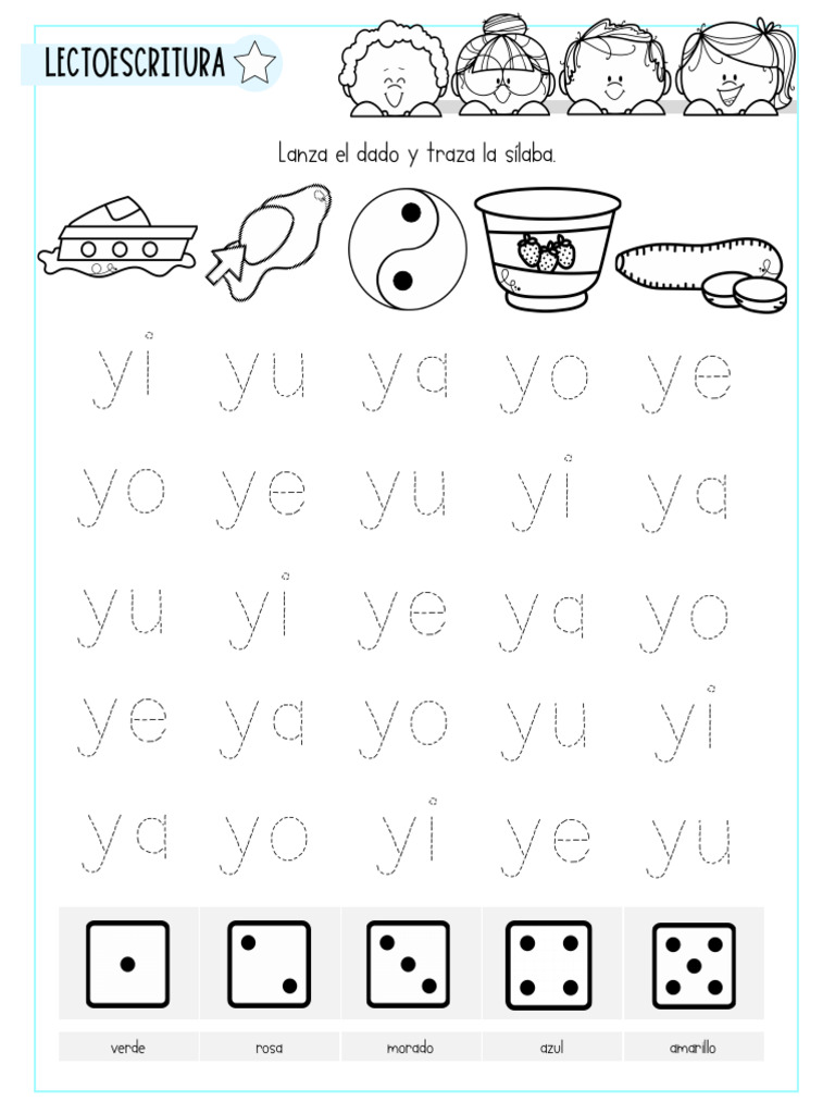 Cuadernillo Yo Aprendo A Leer y Escribir YKXZW Tomo 5 - 5 | PDF