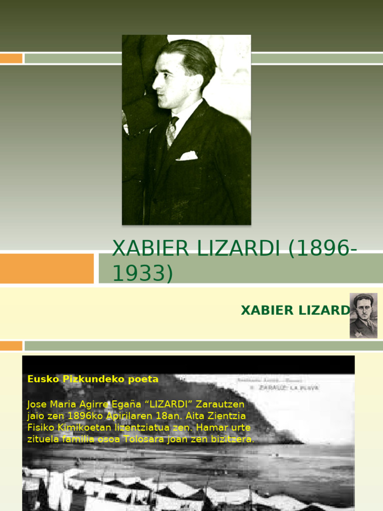 Xabier Lizardi | PDF