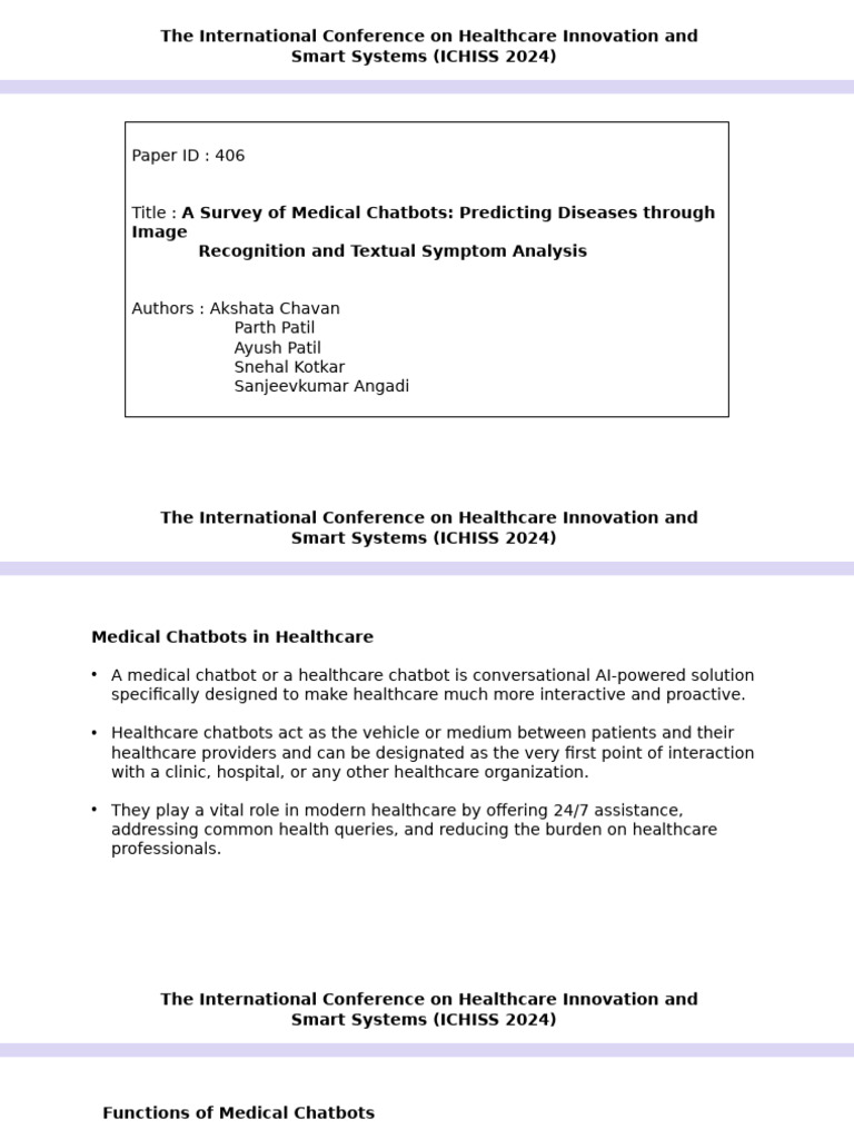 ICHISS PPT | PDF | Artificial Intelligence | Intelligence (AI) & Semantics