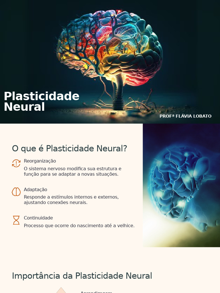 Plasticidade Neural Adaptabilidade Do Cerebro | PDF | Neuroplasticidade | Cérebro