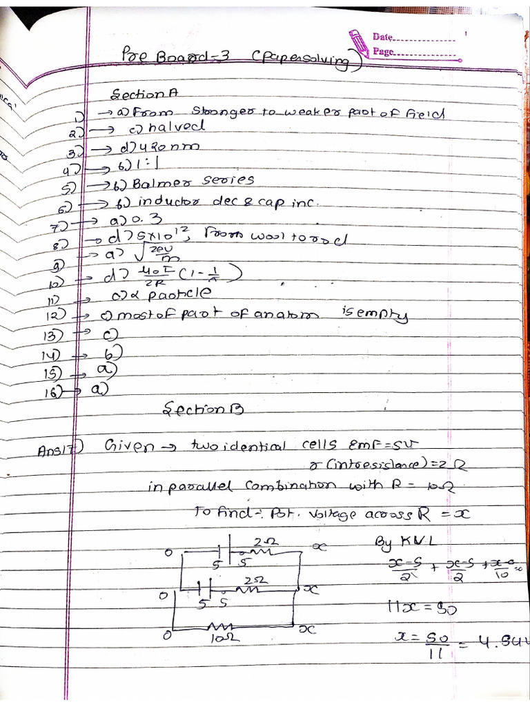 Paper Pb3 Phy Pdf
