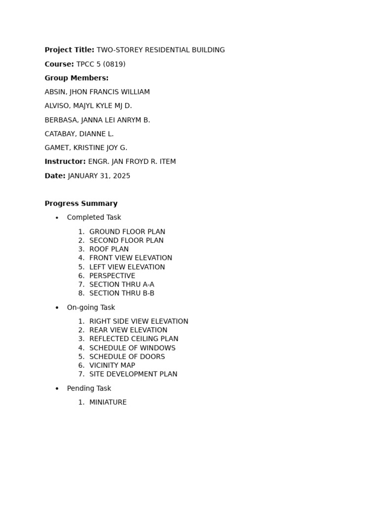 Group 6 - Week 2 Progress Report | PDF