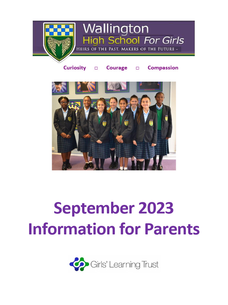 Wallington High School Term Guide 2023 | PDF | Shoe