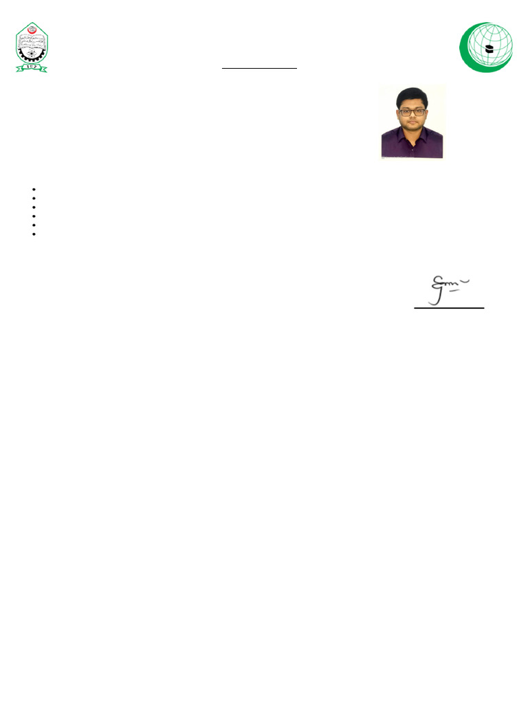 Final Examination Admit Card | PDF