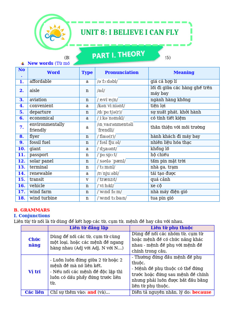 Btbt Unit 8 Pdf