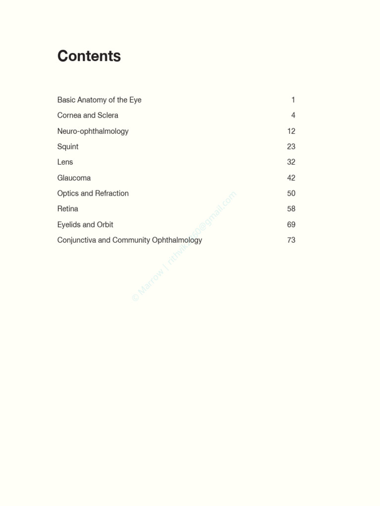 Ophthalmology | PDF | Cornea | Ophthalmology
