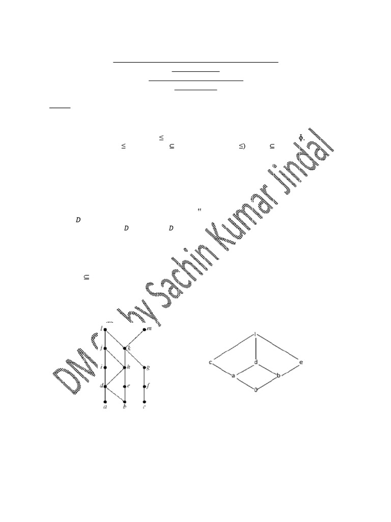 DM BMC104 Unit2 and Unit3 QB | PDF | Mathematics | Logic