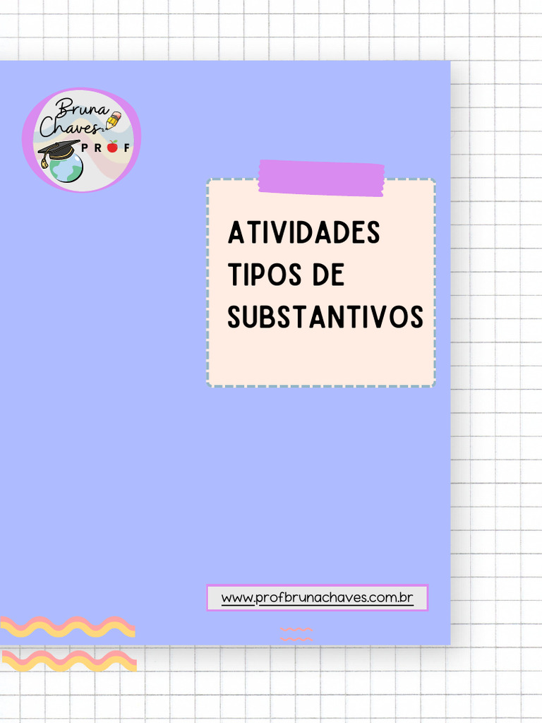 Atividades Tipos de Substantivos | PDF | Substantivo