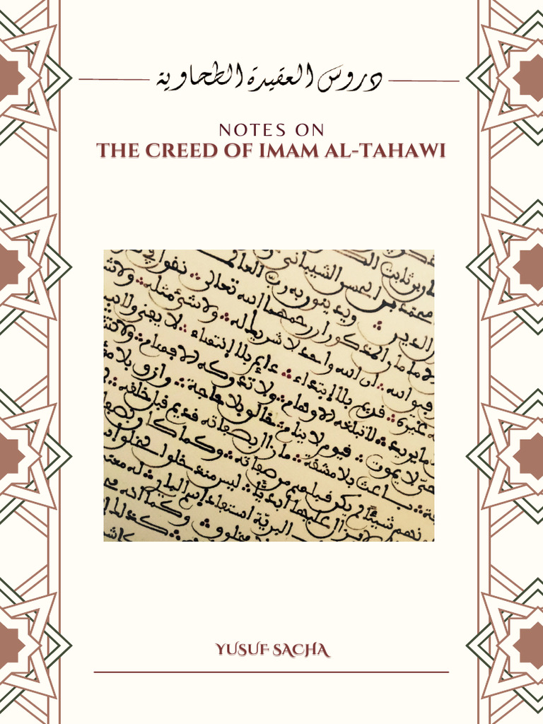 Notes On The Creed of Imam Al-Tahawi - Sheikh Yusuf Sacha (Combined ...