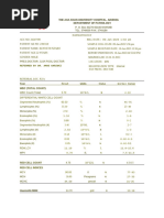 Nurses Chart Sample | PDF | Hemodialysis | Nephrology