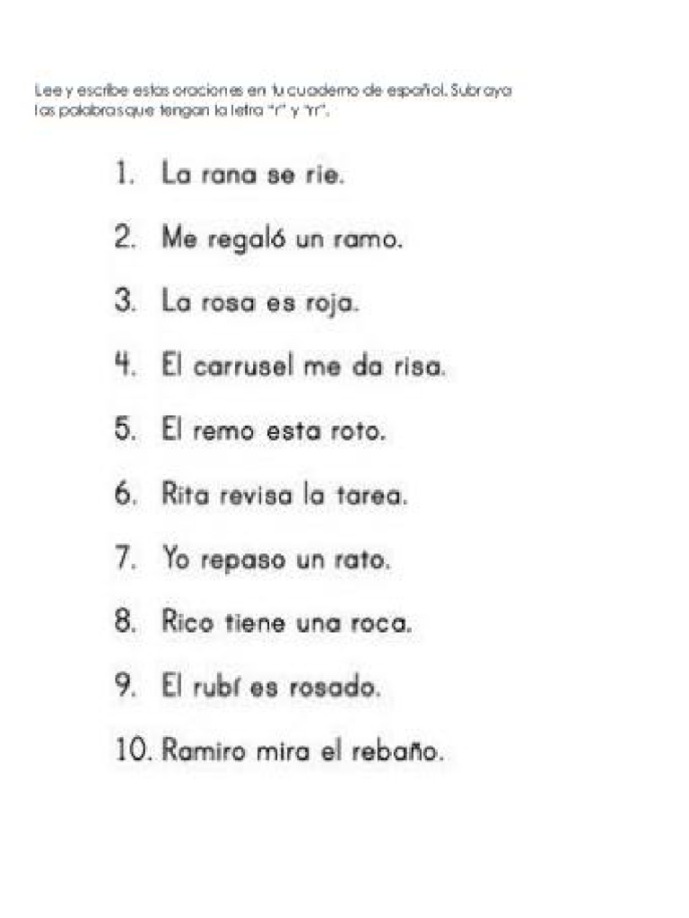 Doc1 Actividades Español | PDF