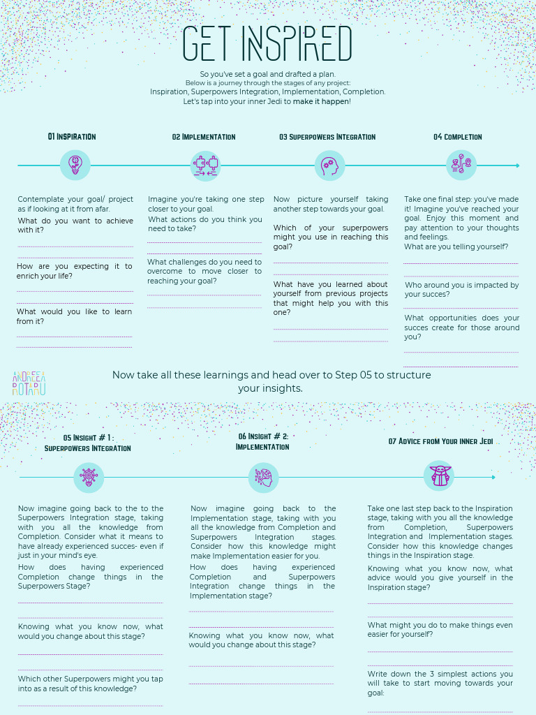 Get Inspired Fill in | PDF | Goal | Cognition