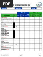 PPE Matrix Template | PDF