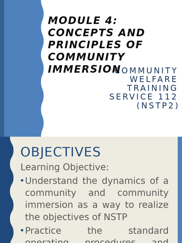 Week 7 Concepts and Principles of Community | PDF | Liberal Arts ...