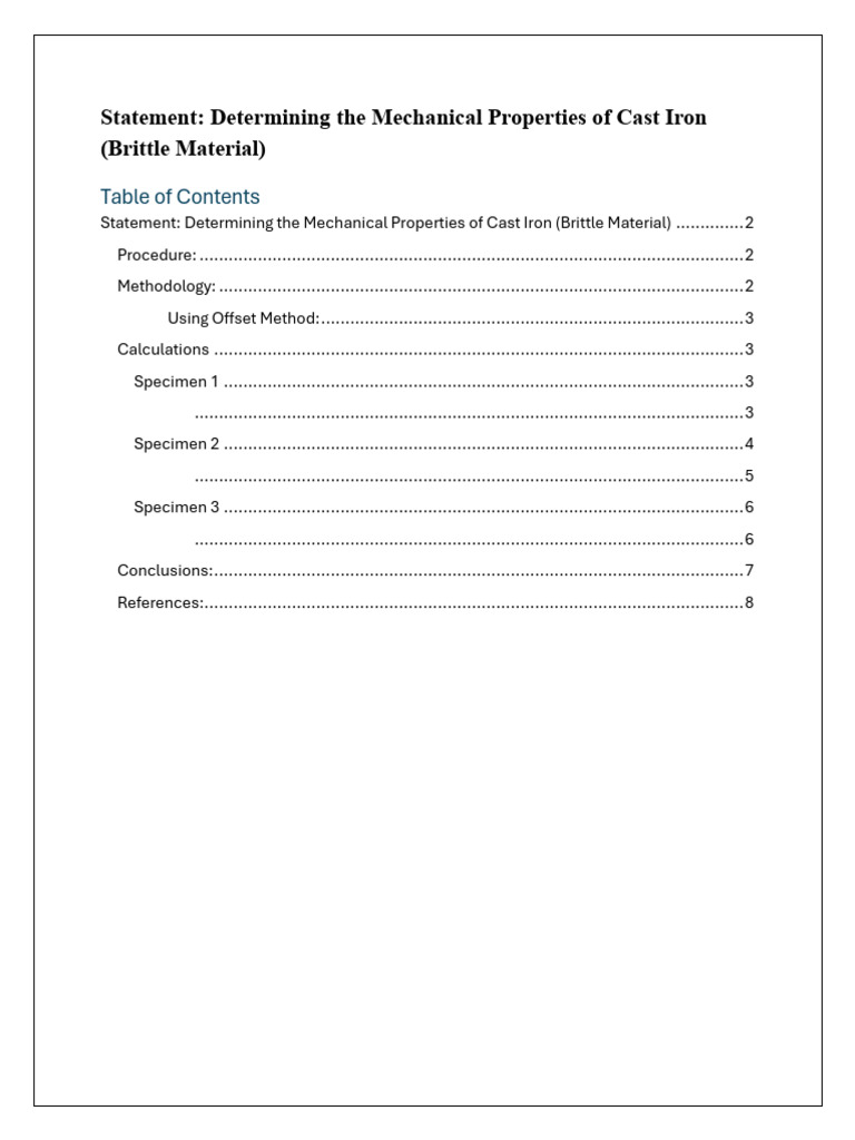 mos project | PDF | Strength Of Materials | Yield (Engineering)