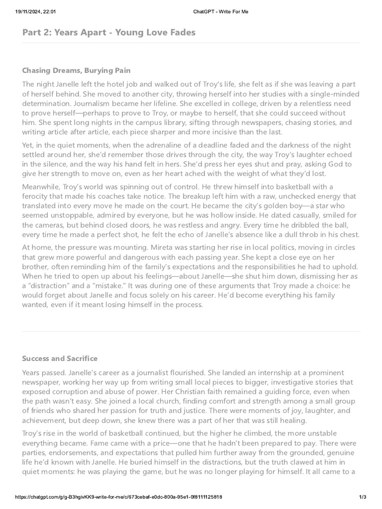 ChatGPT - Write For Me2 | PDF