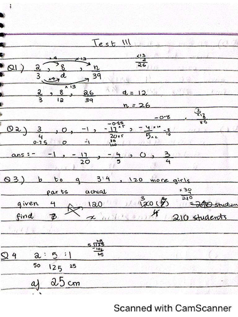 Mariam Abdul Rahman Test | PDF