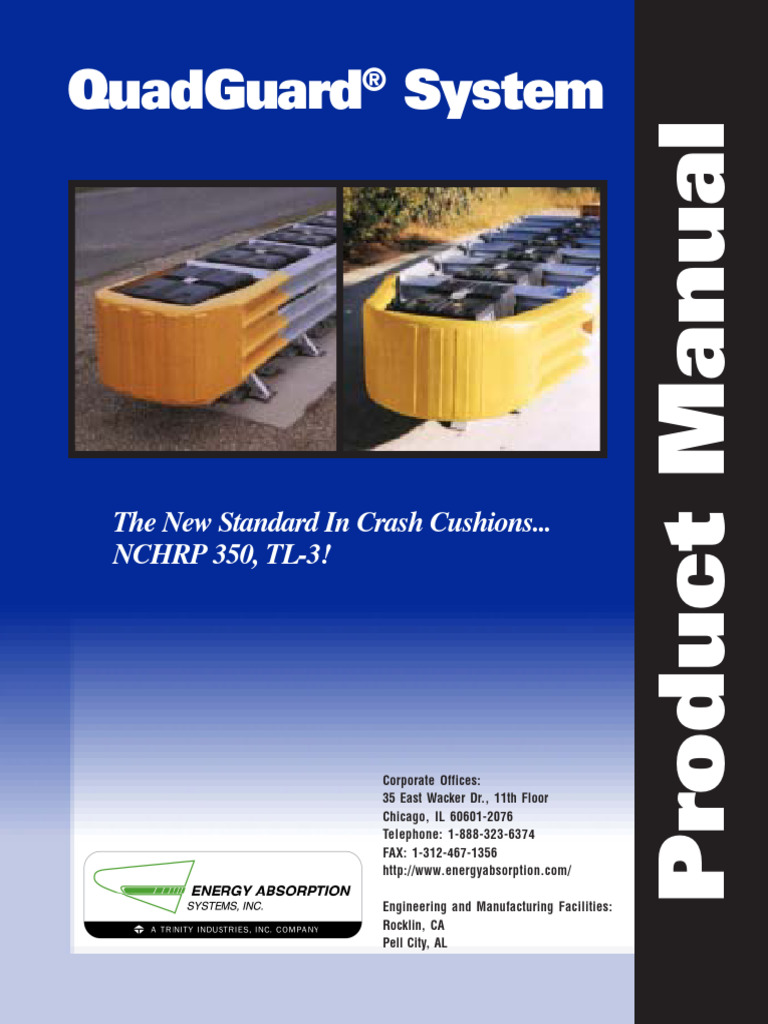 25 Quad Guard Product Manual and Foundation | PDF | Concrete | Welding