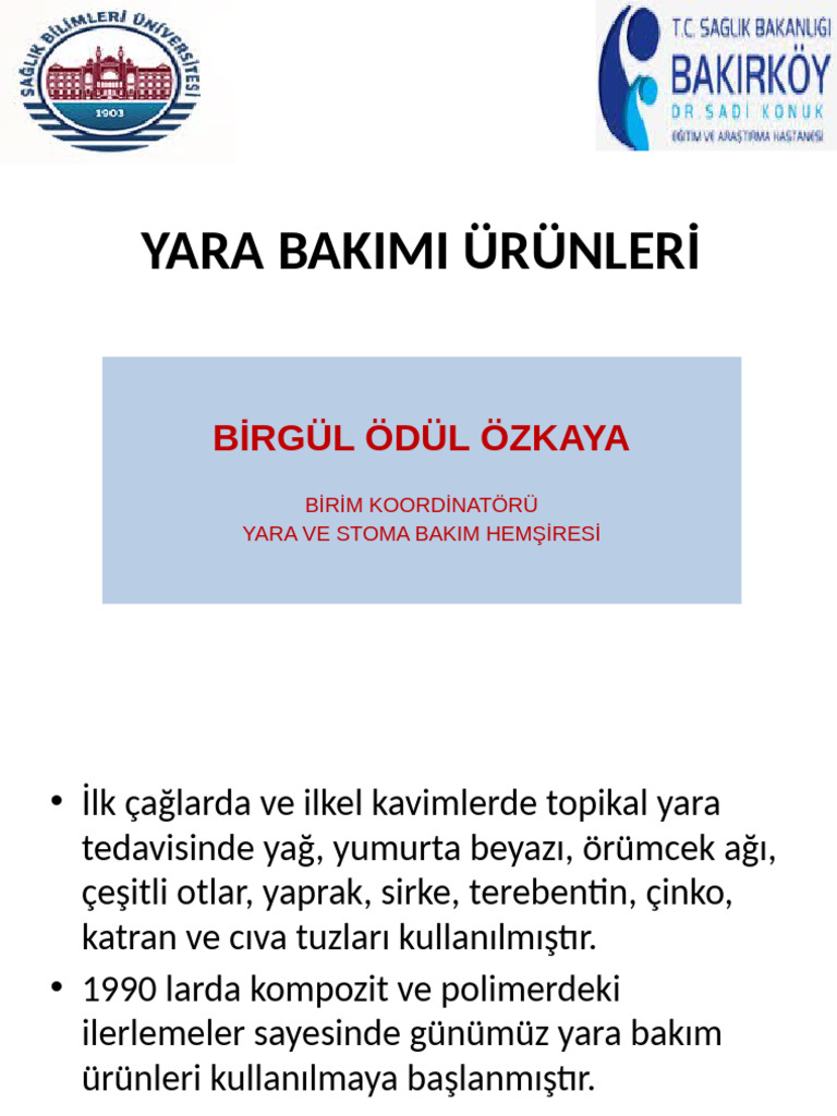 Yara Bakim Ürünleri̇ | PDF