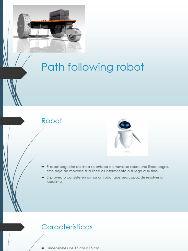 Path Following Robot | PDF | Robot | Robótica