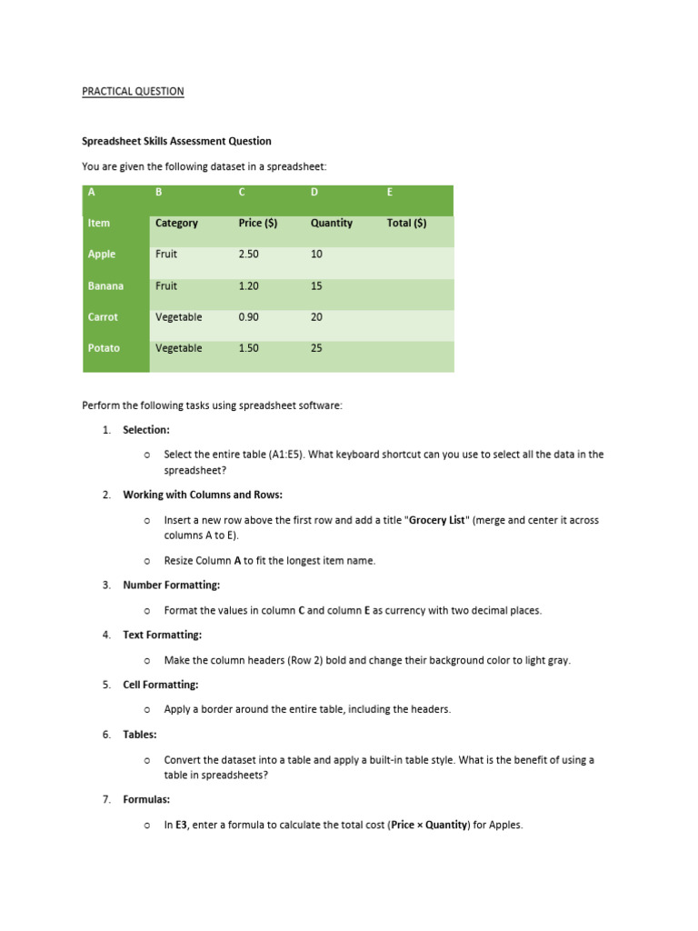 Exercises | PDF