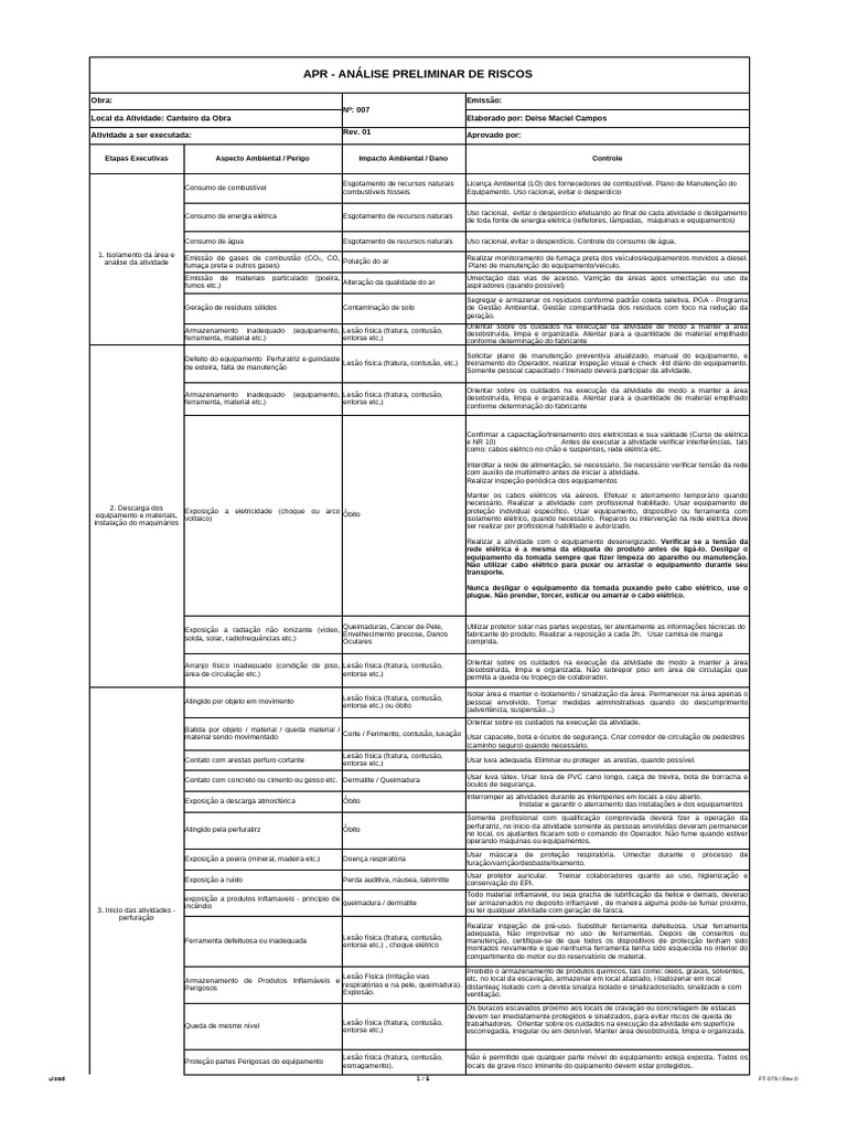 2023 - 007 - 01 - Parede Diafragma - Estaqueamento - Estaca Raíz | PDF | Desperdício